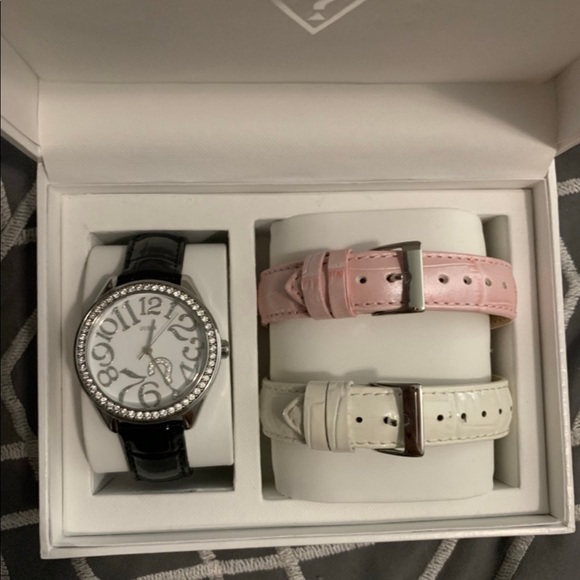 Accessories | Guess Womens Interchangeable Band Watch Set | Poshmark